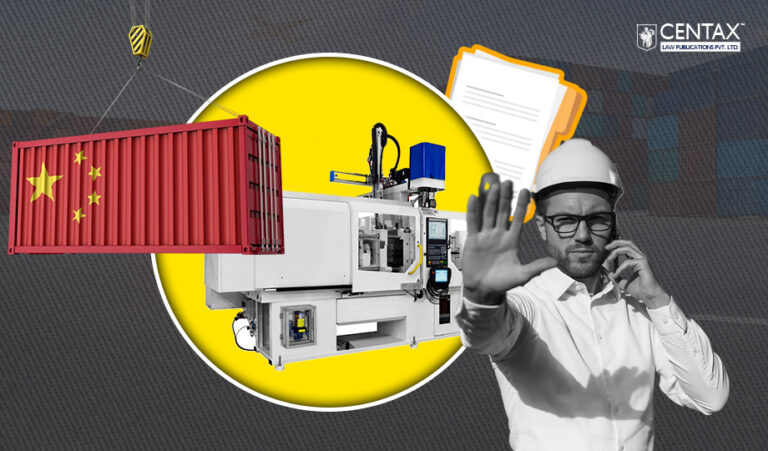 Anti-Dumping Duty on Injection Moulding Machines from China and Taiwan